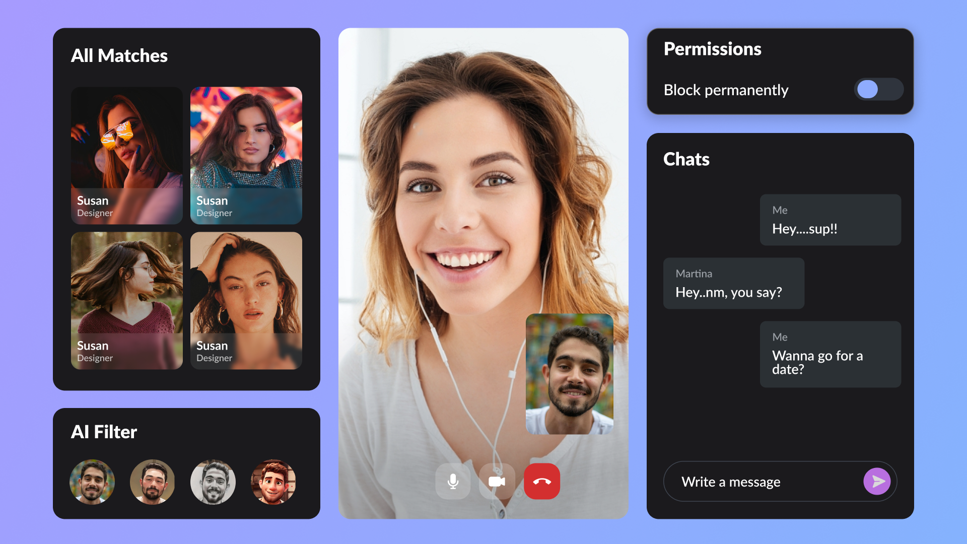 Dating App Chat Messaging SDK & API - VideoSDK