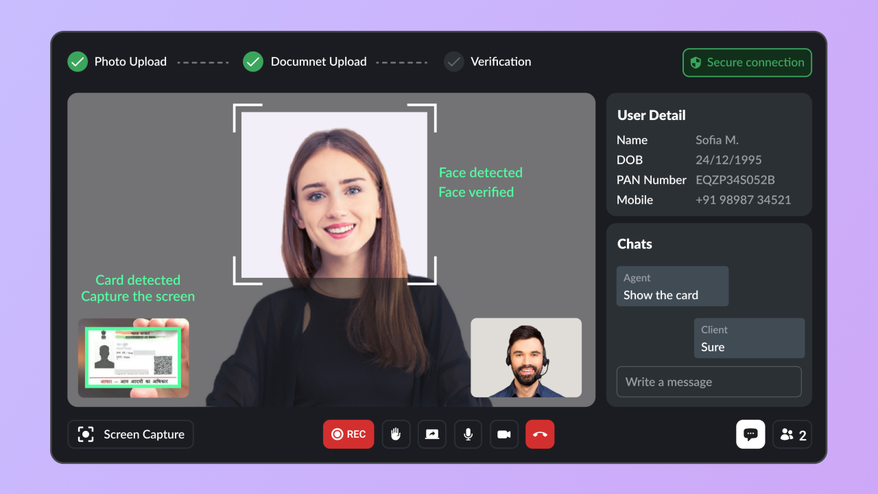 Best Video KYC Solution for Fintech, Banks and NBFCs - VideoSDK - VideoSDK
